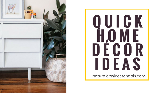 How to use Plants and Candles for Quick Home Décor